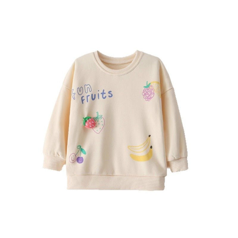 Toddler/Kid's 3D Fun Fruits Design Sweatshirt – Kidsyard Greenland